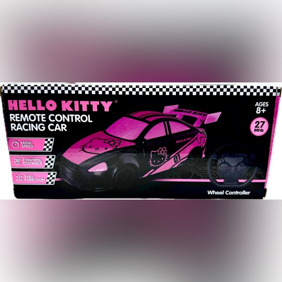 Hello Kitty | Toys | Nwot Cute Hello Kitty Remote Racing Car Unisex For ...